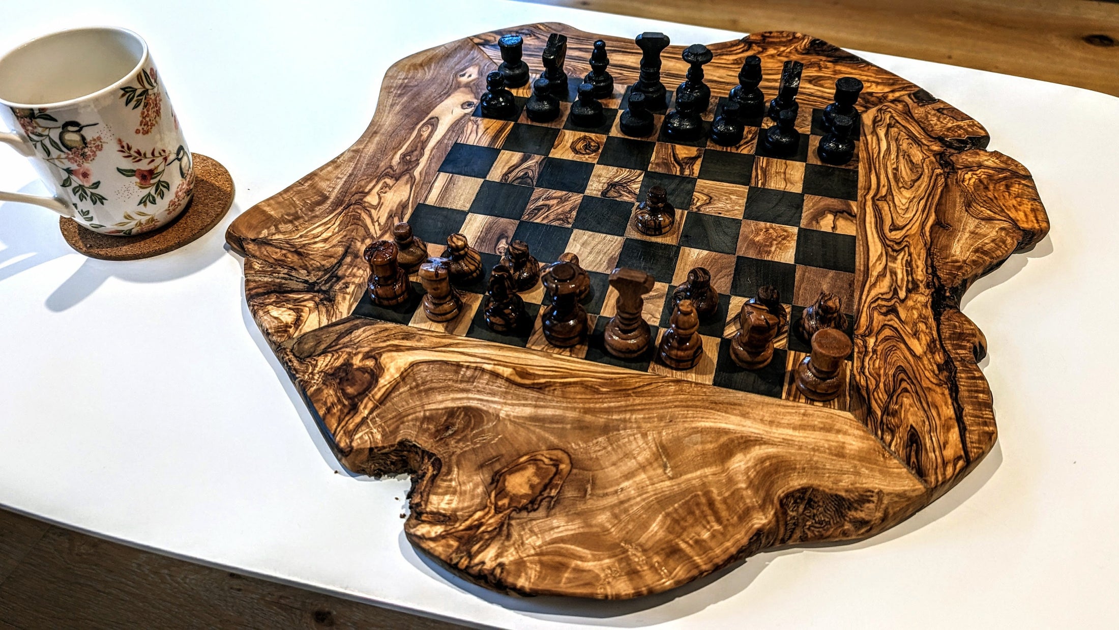 Hand Carved Chess Boards
