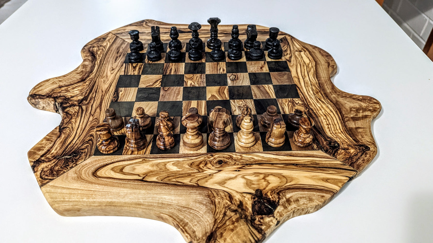 Hand Carved Chess Boards
