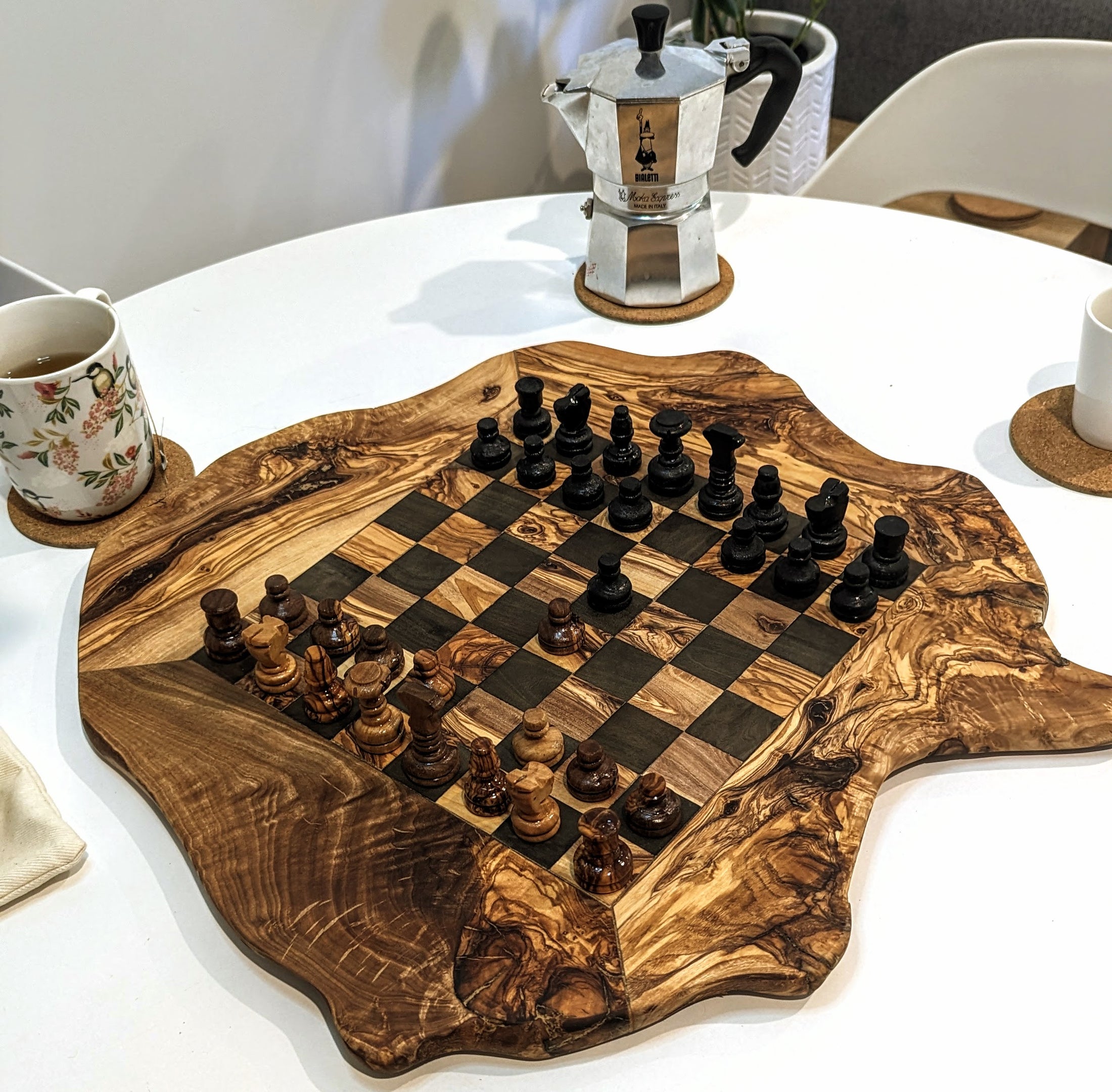 Hand Carved Chess Boards